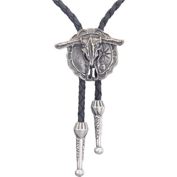 Accessories | Native American Bolo Tie Rodeo Cowboy Leather | Poshmark